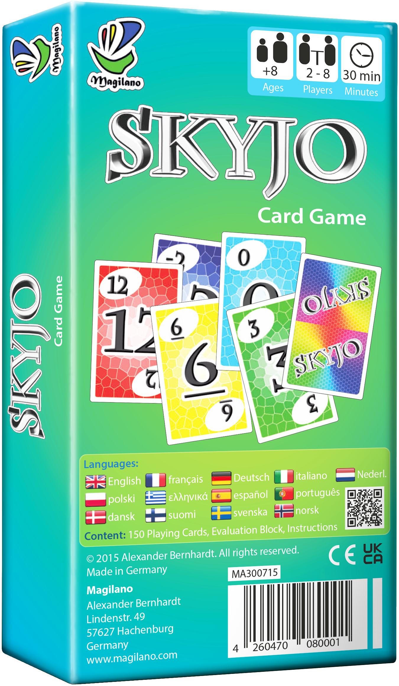 Magilano SKYJO - The entertaining game for young and old